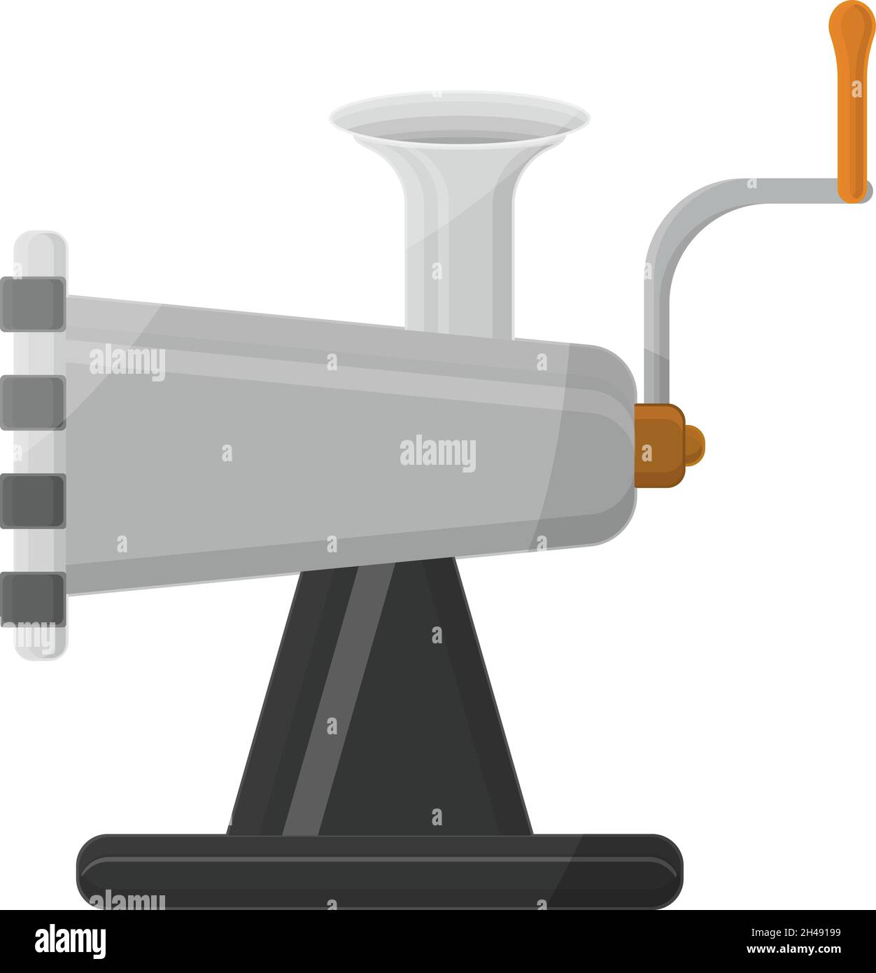 Food chopper isolated on white Stock Vector Images - Alamy