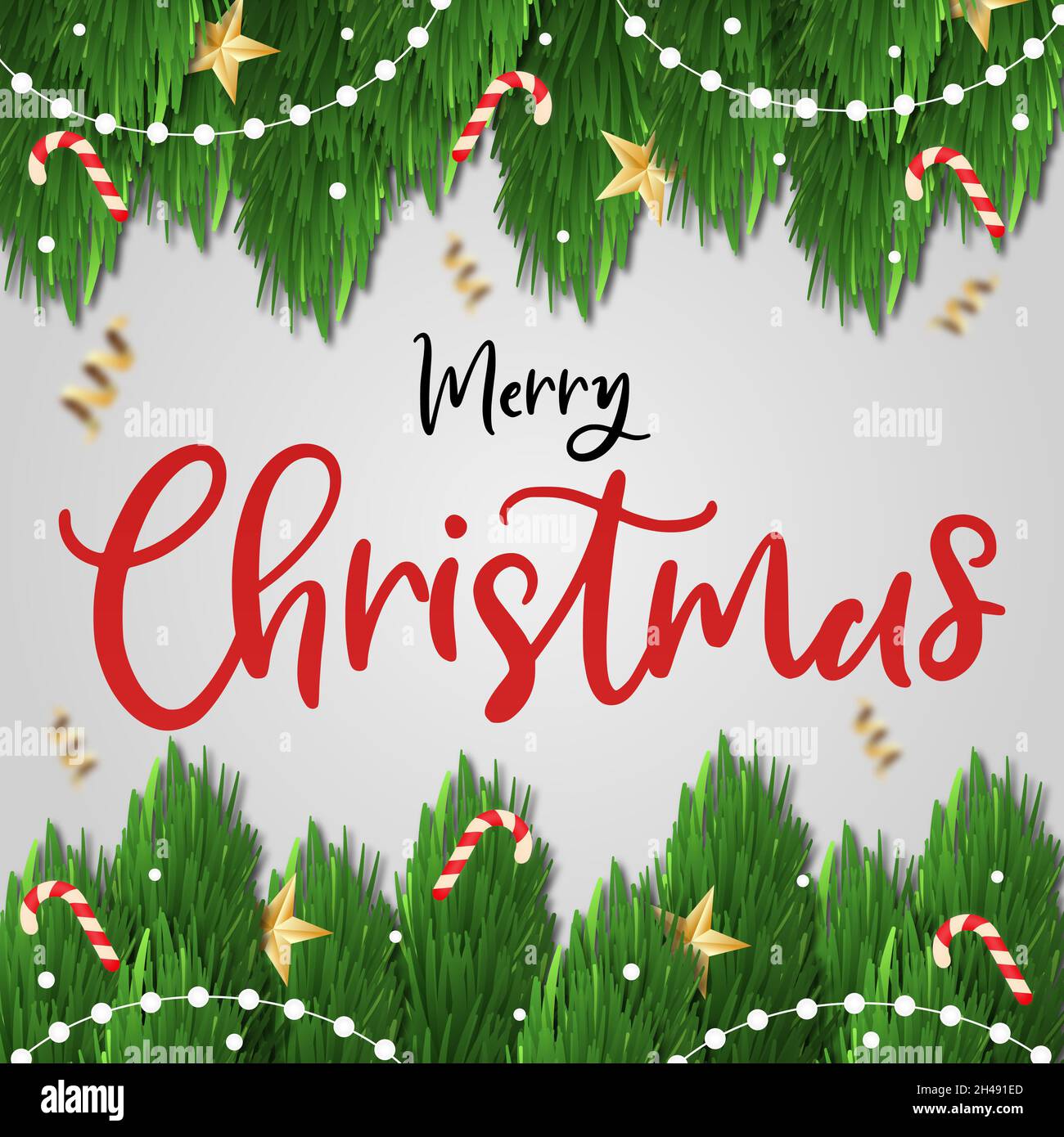 Festive New Year background congratulation Merry Christmas, postcard ...