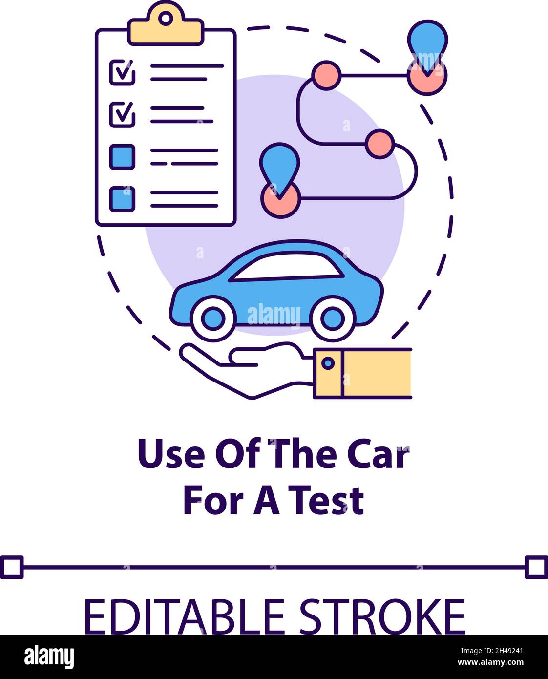 Vehicle examination Cut Out Stock Images & Pictures - Alamy