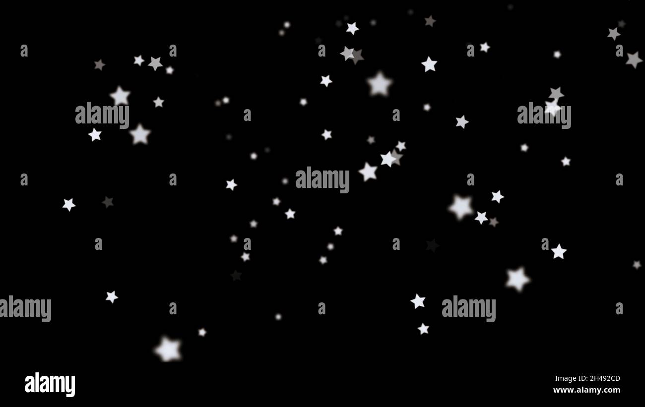 Falling Stars cartoon over black background very easy to use them over ...