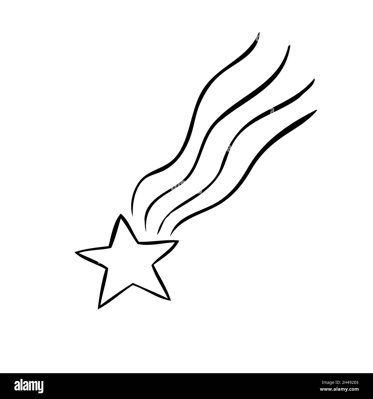 Esoteric symbols of the star. Celestial signs. Vector illustration ...