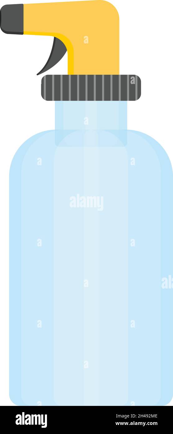 Water spray bottle, illustration, vector on a white background Stock ...