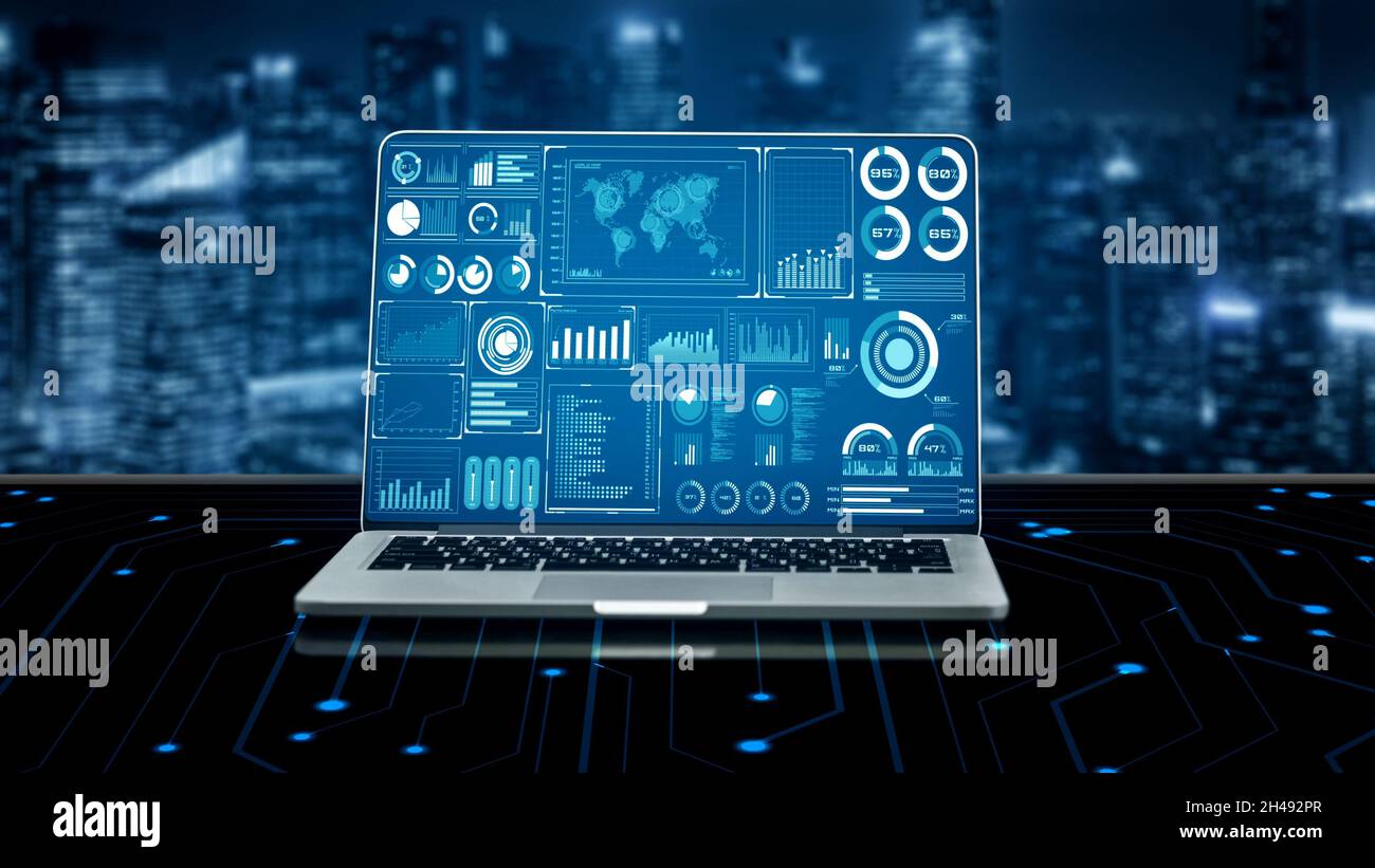 Analytics monitor hi-res stock photography and images - Alamy