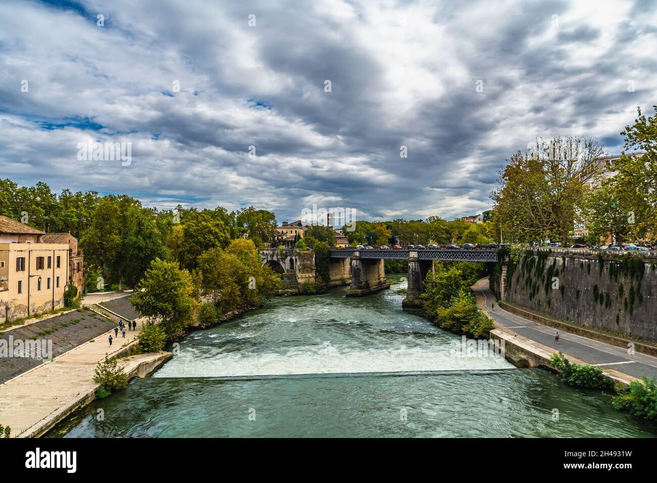 Forum river center rome hi-res stock photography and images - Alamy
