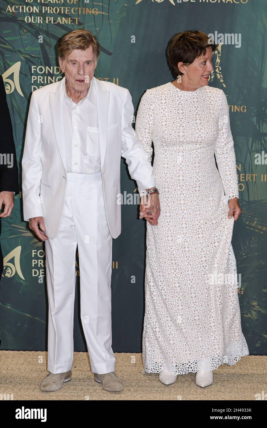 Robert Redford , Sibylle Szaggars Prince Albert Of Monaco Foundation ...