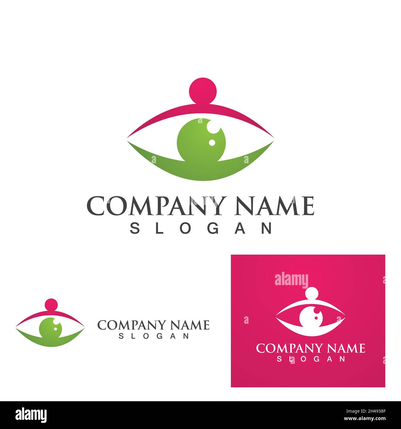 Eye care logo and symbol health Stock Vector Image & Art - Alamy