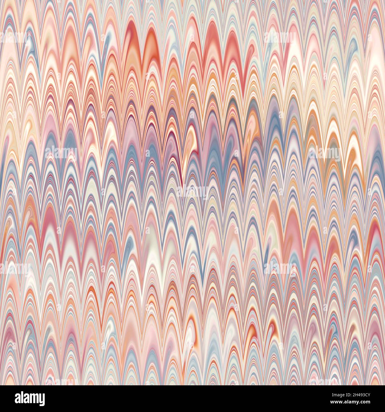 Seamless combed Turkish ebru marble effect surface pattern design for ...