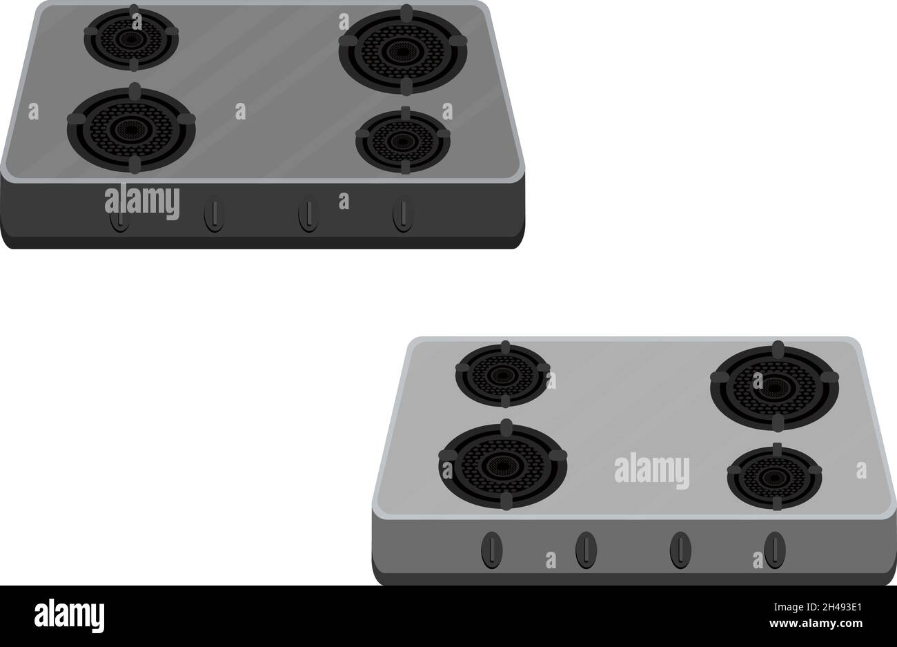 Modern kitchen equipment in Stock Vector Images - Alamy