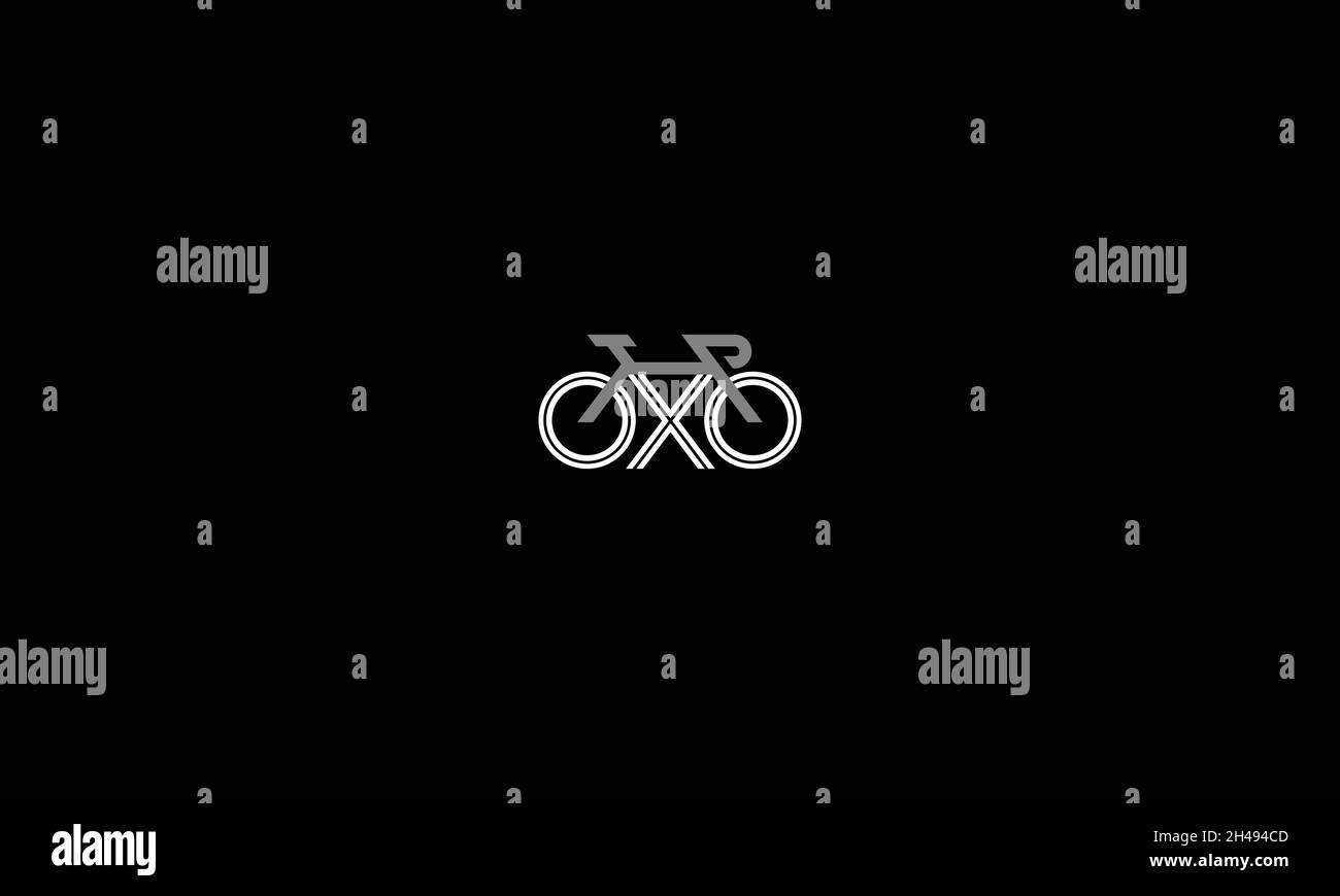 LETTERS OXO LOGO WITH BICYCLE ICON FOR ILLUSTRATION USE Stock Vector ...