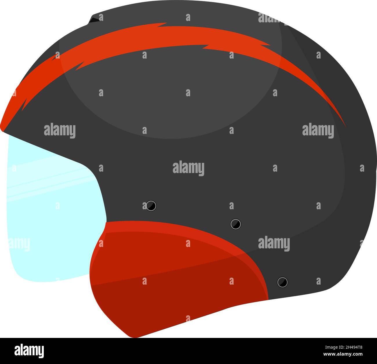 Motorcycle bike helmet Cut Out Stock Images & Pictures - Alamy