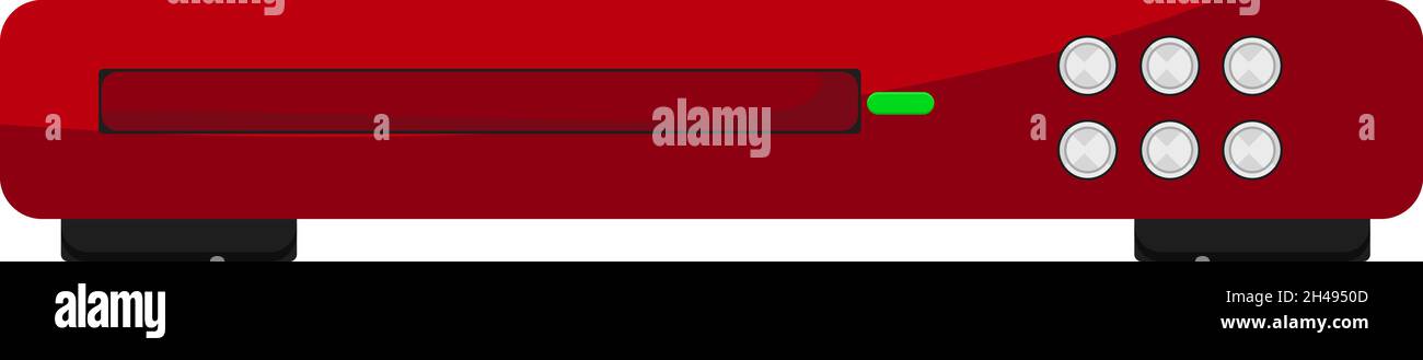 Play button on dvd player Stock Vector Images - Alamy