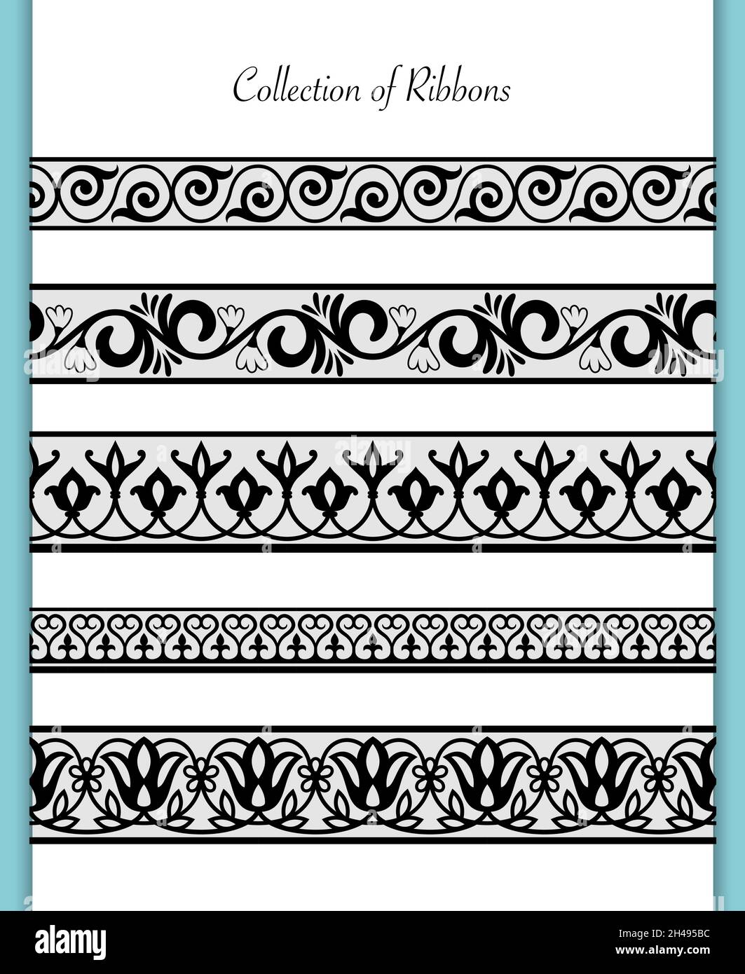 Wedding bands on a black background Stock Vector Images - Alamy