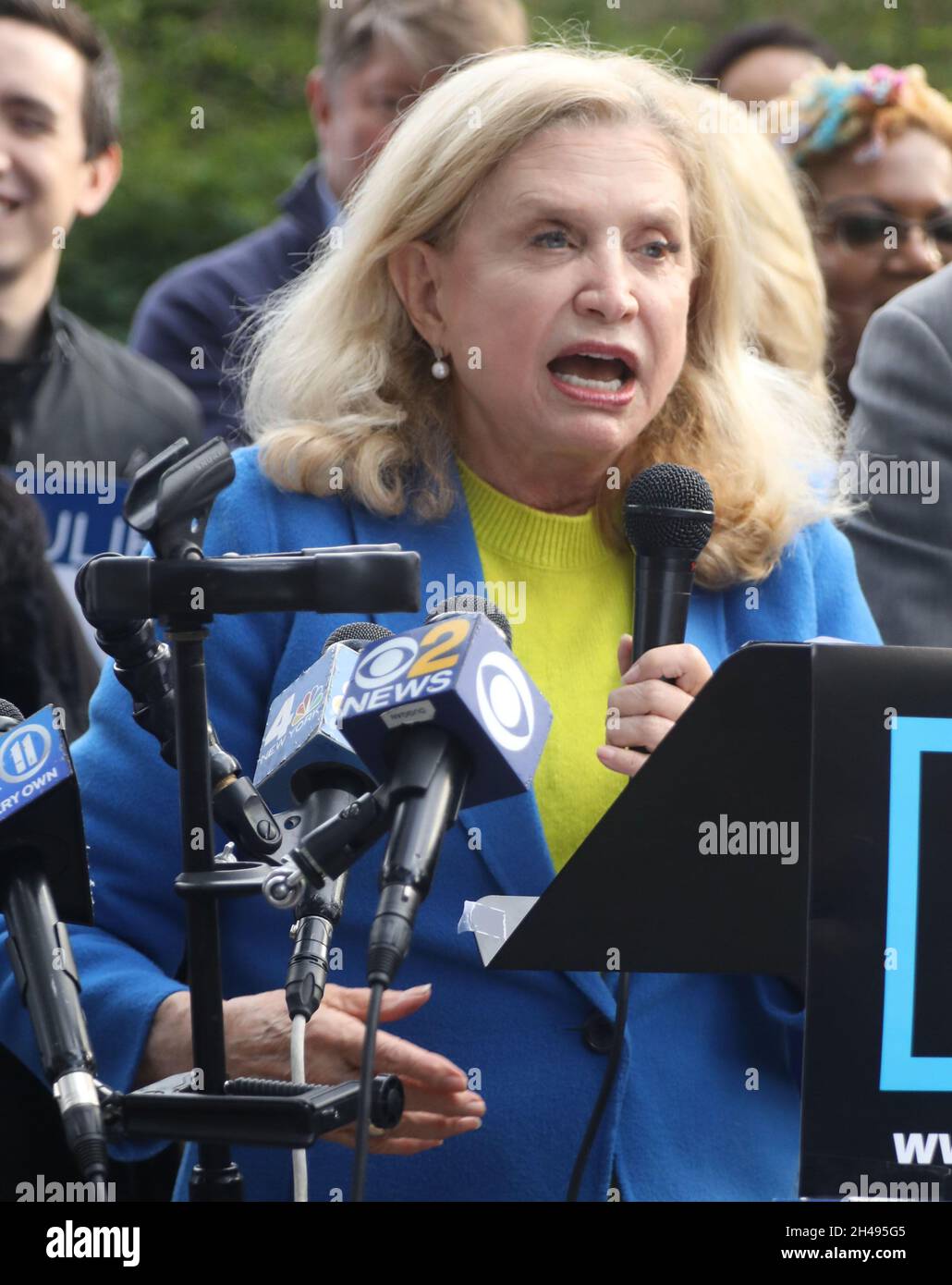 Us representative carolyn maloney hi-res stock photography and images ...