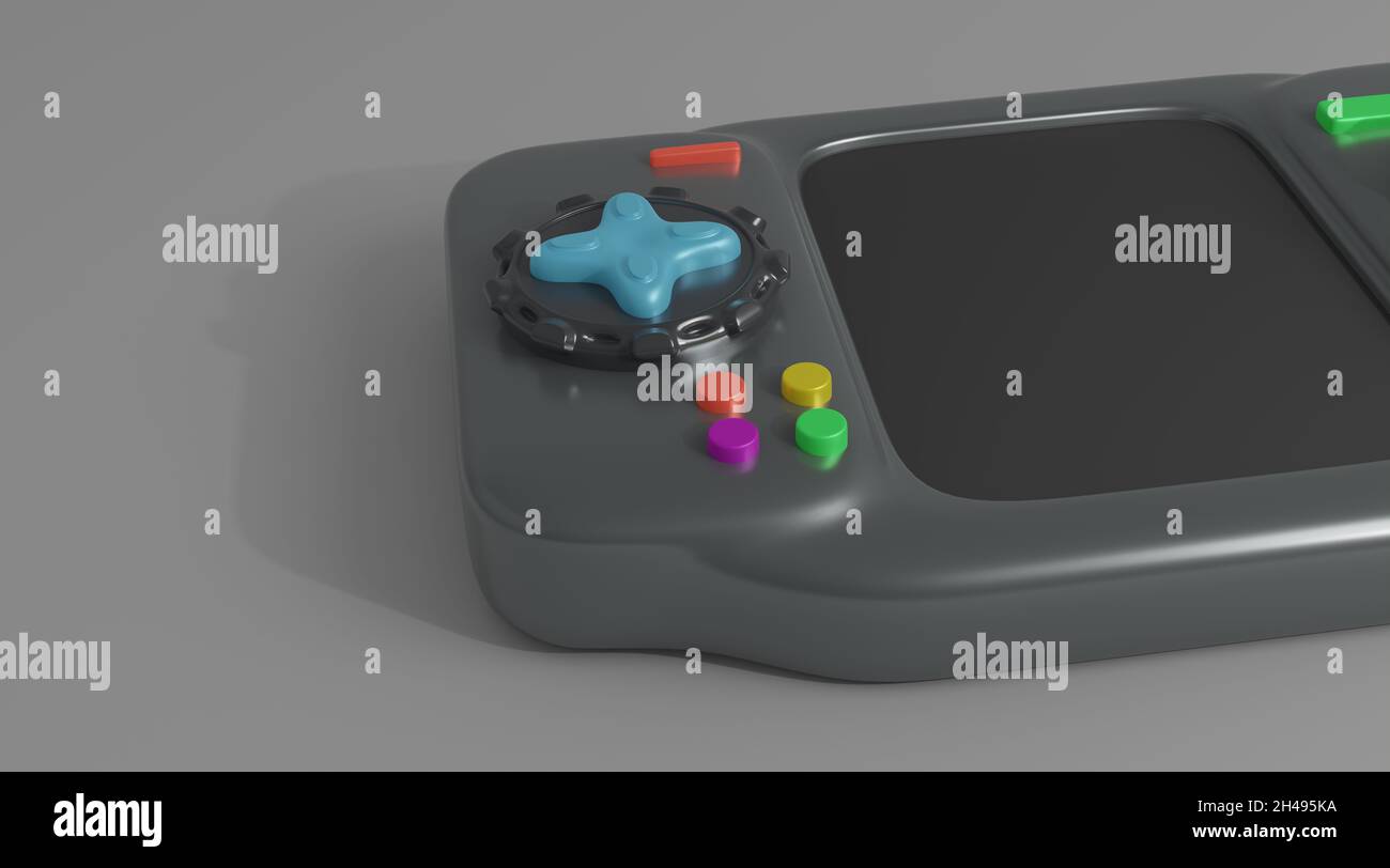 Handheld video game device Stock Photo - Alamy