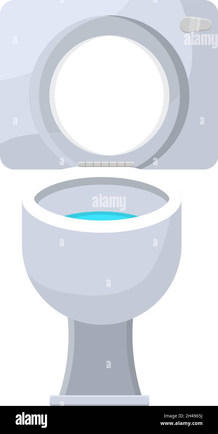 White commode, illustration, vector on a white background Stock Vector ...