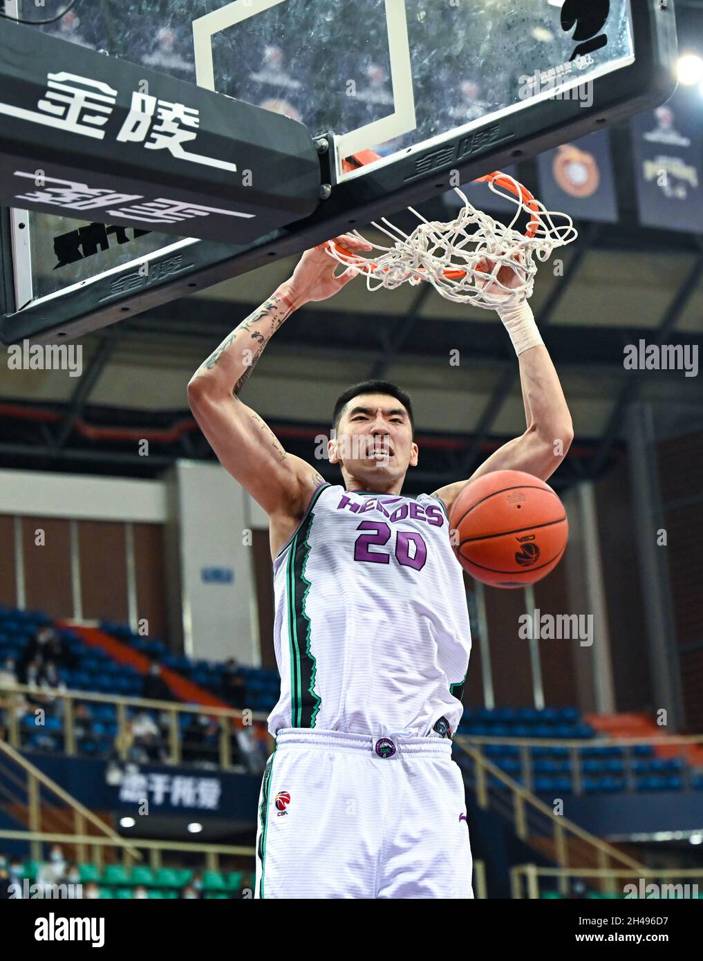 Zhuji, China's Zhejiang Province. 1st Nov, 2021. Tao Hanlin of Shandong ...
