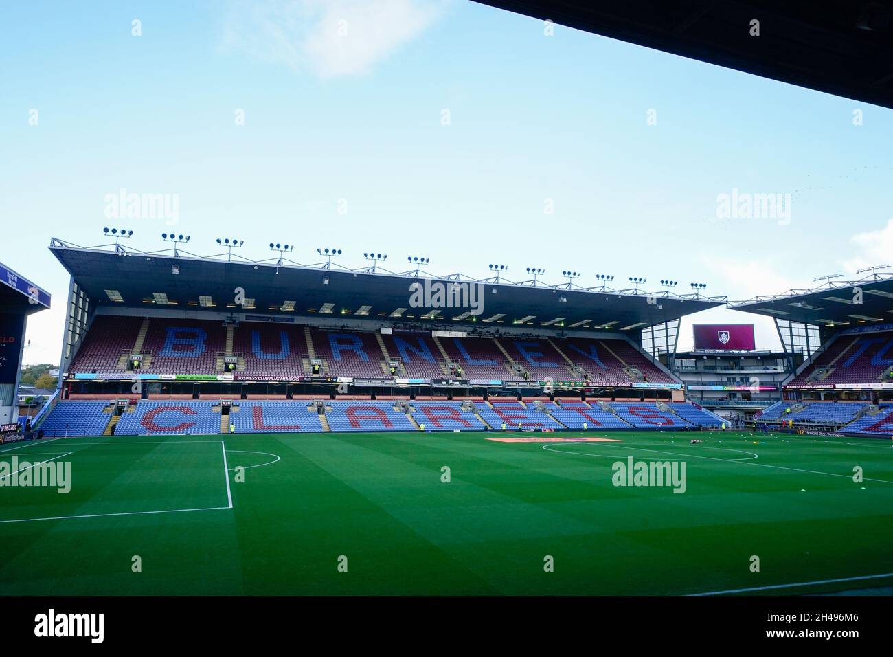 General view of Turf Moor Stadium before the game Picture by Steve ...