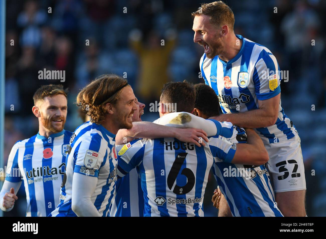 Huddersfield town score store