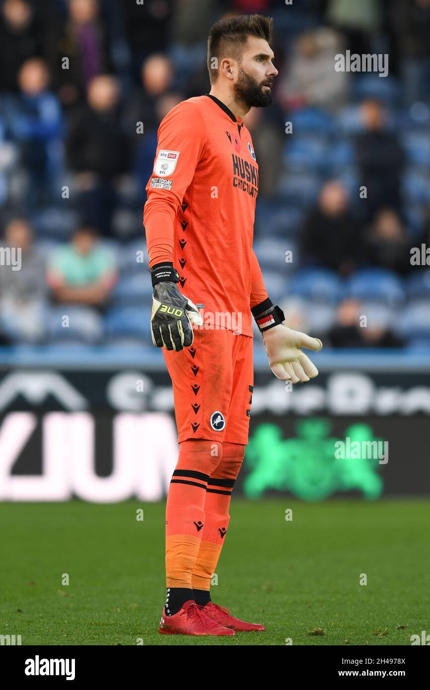 Millwall's Goalkeeper, Bialkowski.Picture: Liam Ford/AHPIX LTD ...