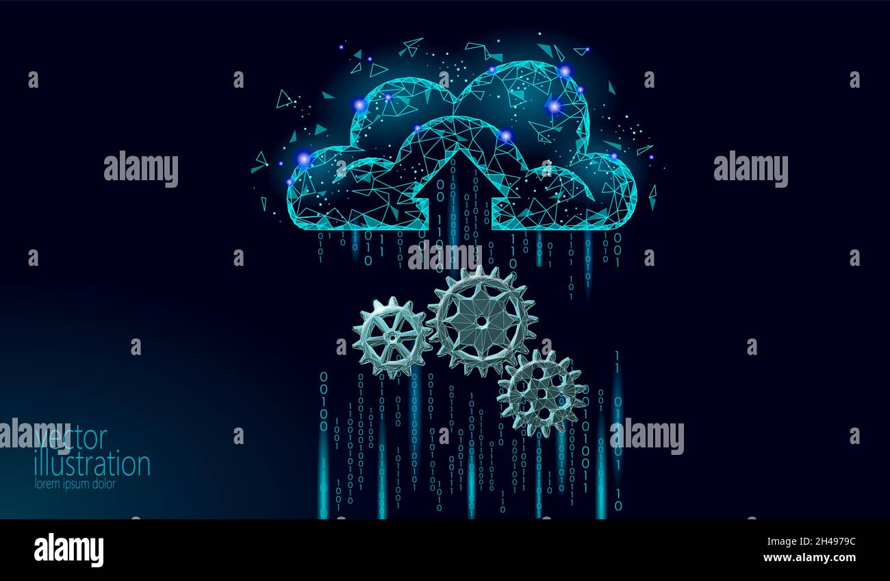 Cloud computing online storage settings low poly. Personal information security options ...