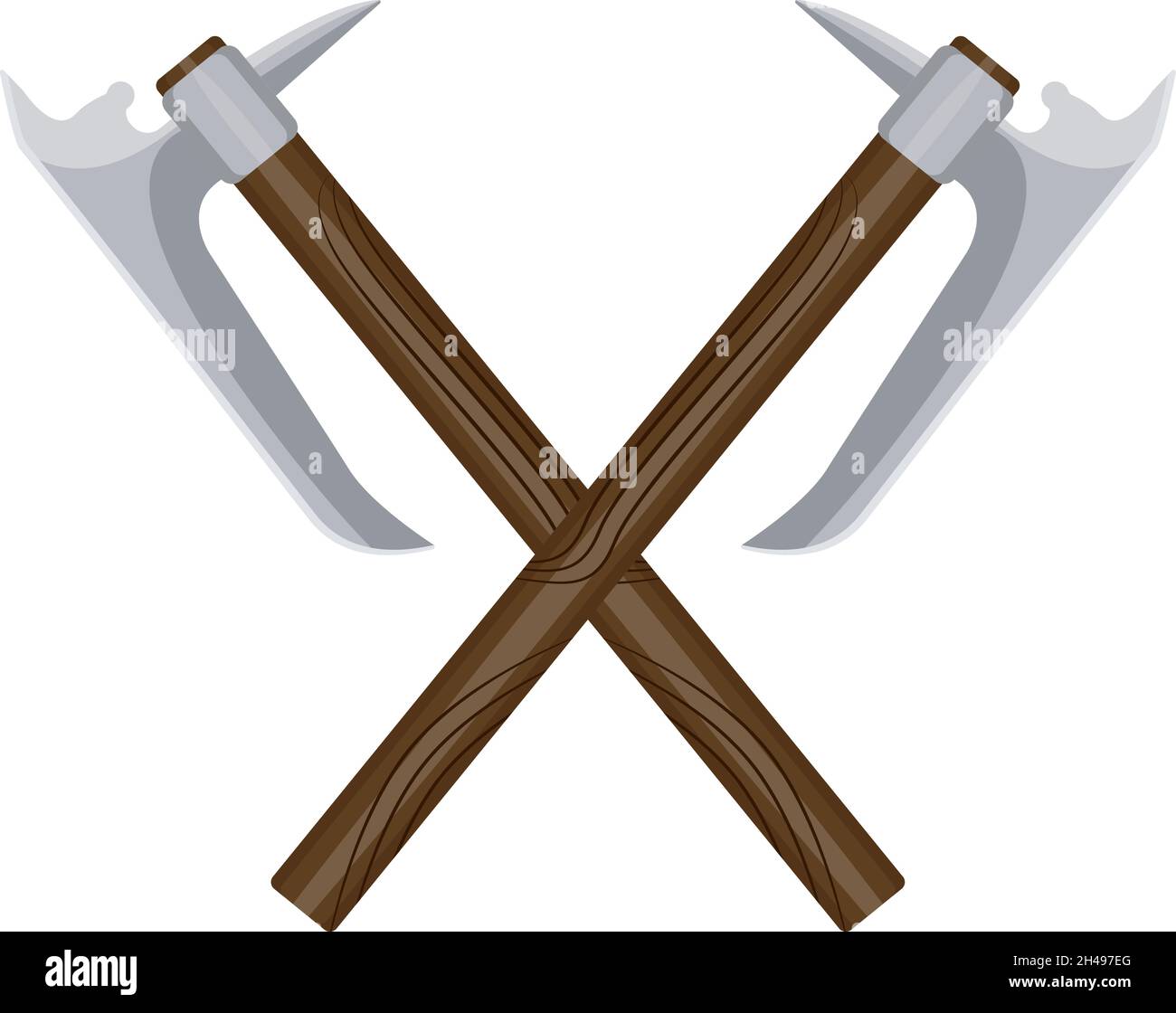 Dual axe Stock Vector Images - Alamy
