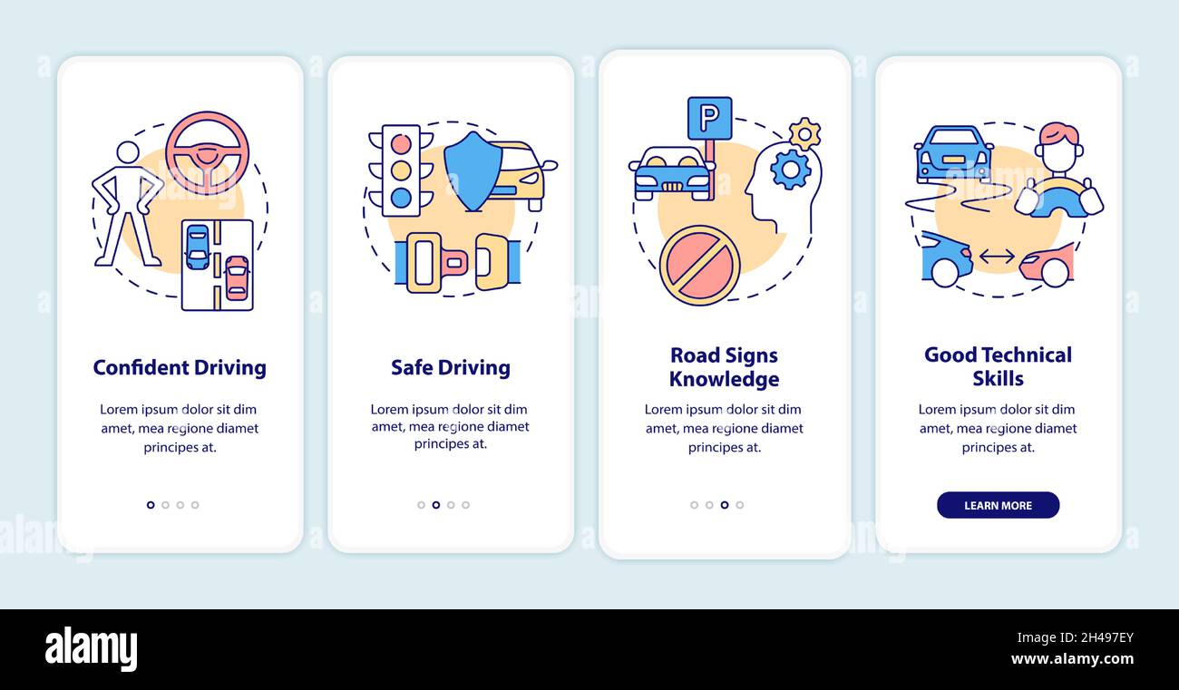 Instructions for drivers Stock Vector Images - Alamy