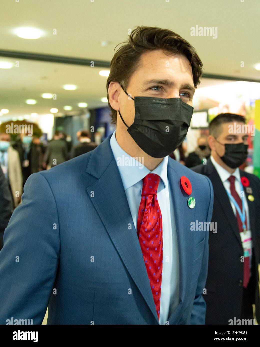 Glasgow, Scotland, UK. 1st Nov, 2021. PICTURED: Justin Pierre James ...