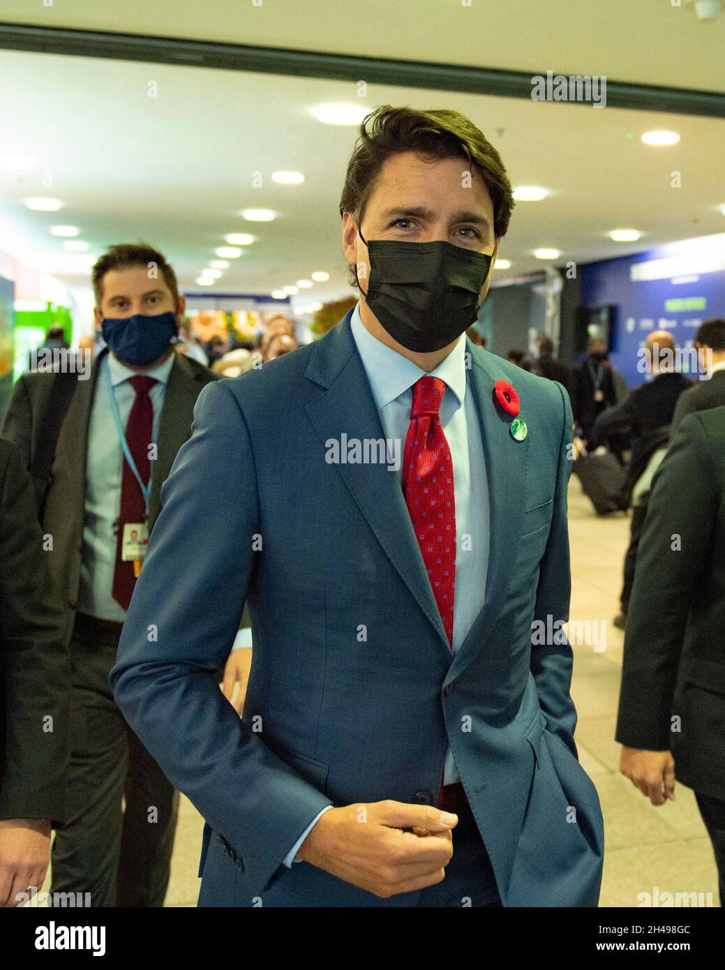 Glasgow, Scotland, UK. 1st Nov, 2021. PICTURED: Justin Pierre James ...