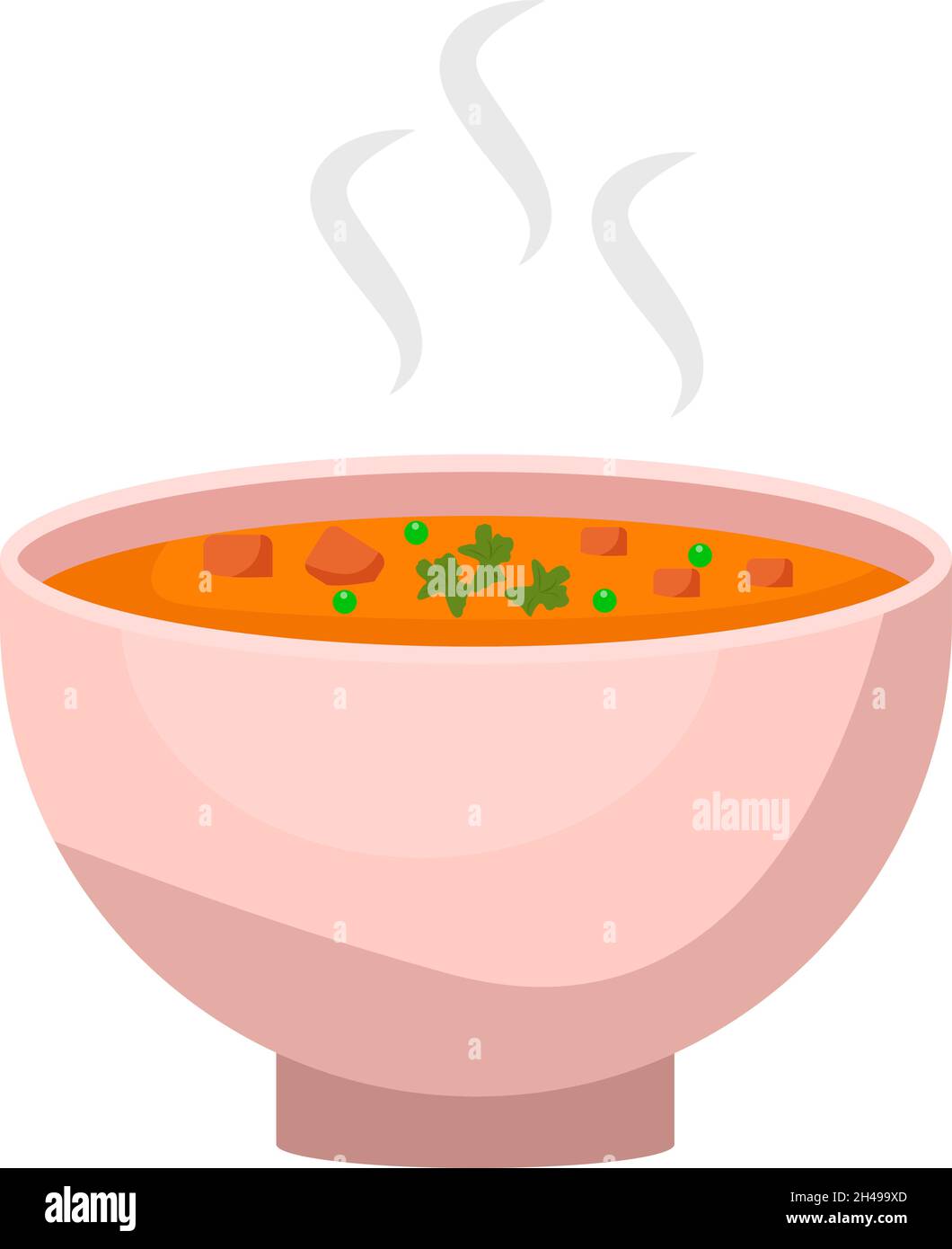 Pink bowl Stock Vector Images - Alamy