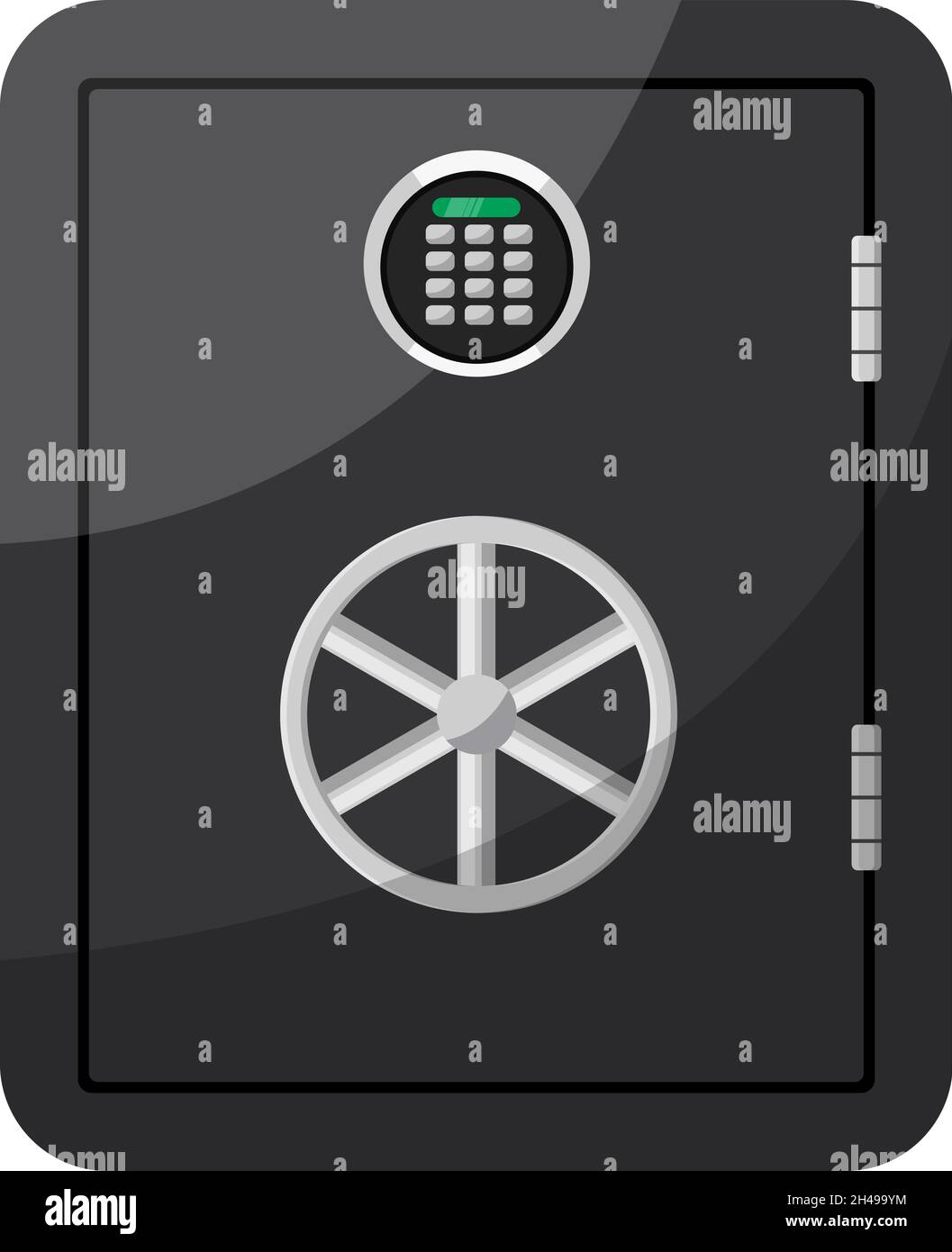 Bank metal Stock Vector Images - Alamy