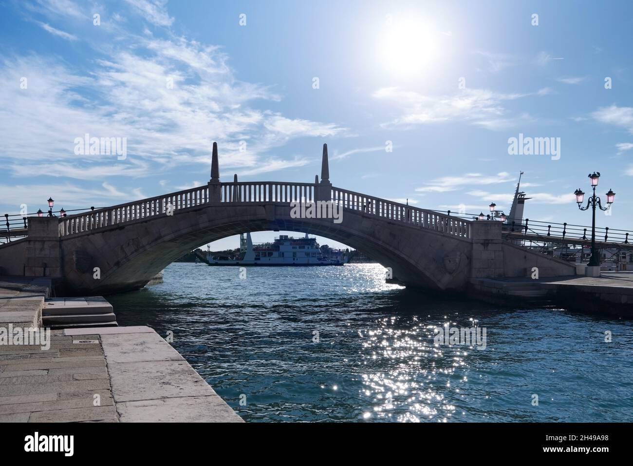 The blue lagoon bridge hi-res stock photography and images - Alamy