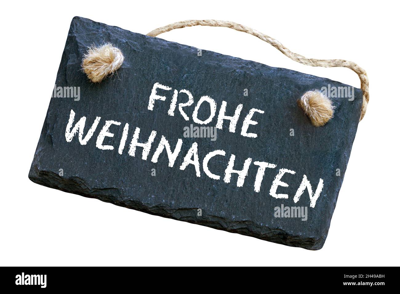 Label and German Merry Christmas isolated on white background Stock ...