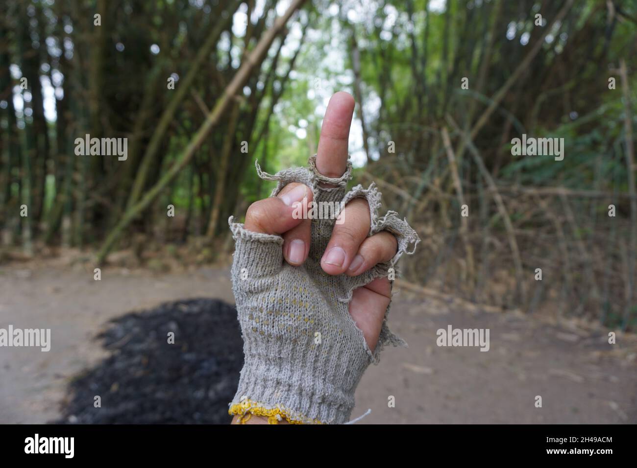 Broken gloves hi-res stock photography and images - Alamy