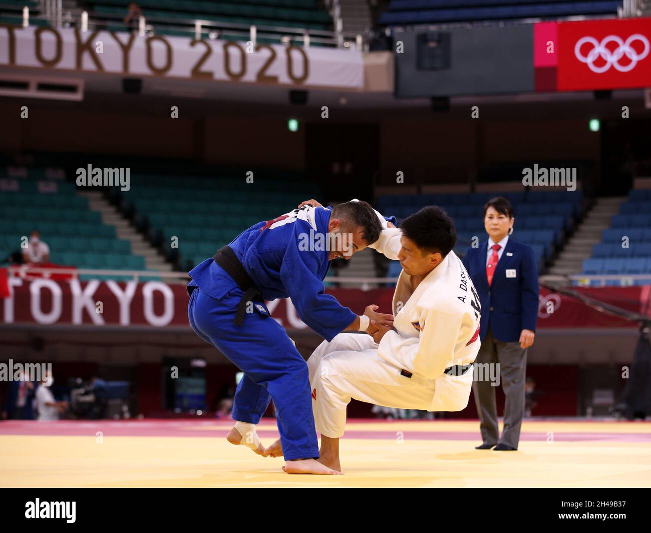 JULY 24th, 2021 - TOKYO, JAPAN: XXX in action during the Judo Women -48 ...