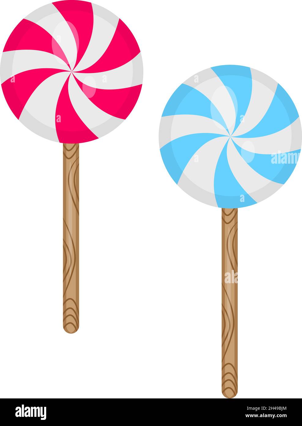 Swirly lollipop background Stock Vector Images - Alamy