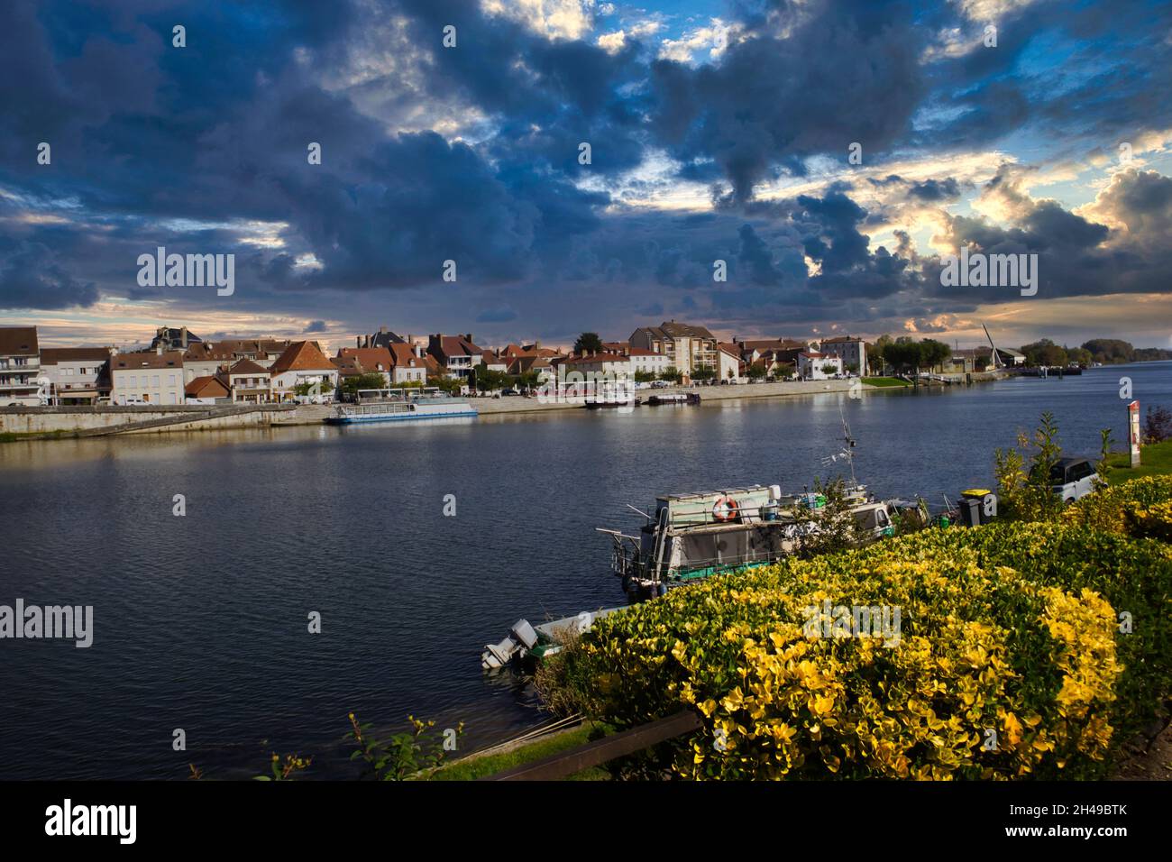 A view of Saint Jean de Loise from Loise Stock Photo - Alamy