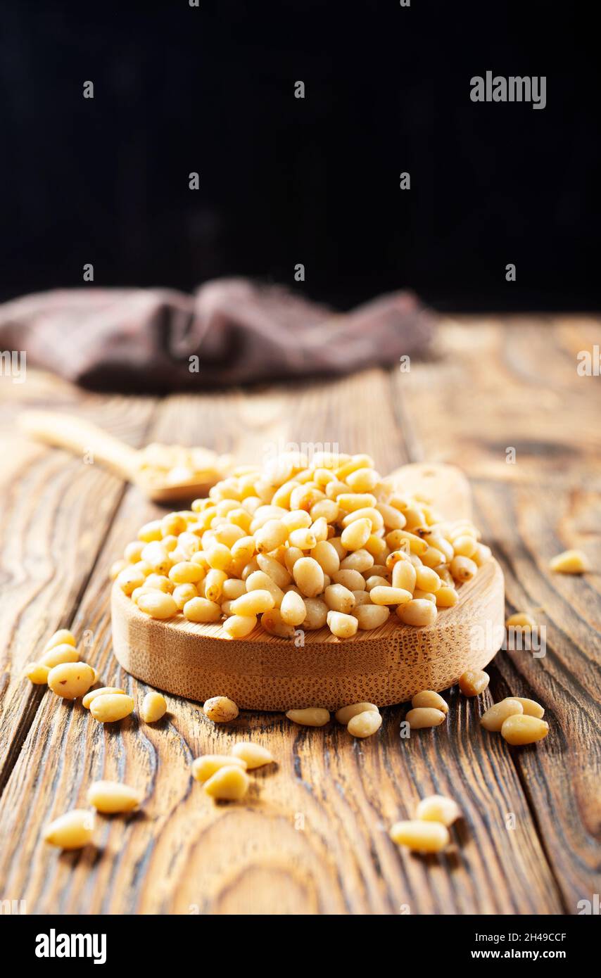 Pine nuts (cedar nuts). Delicious siberian product with nice taste and ...