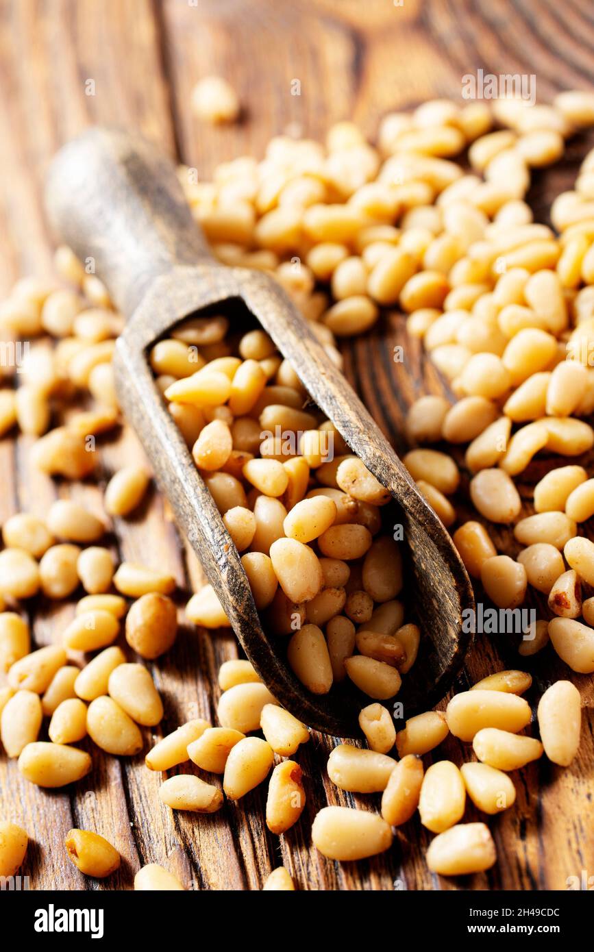 Pine nuts (cedar nuts). Delicious siberian product with nice taste and ...