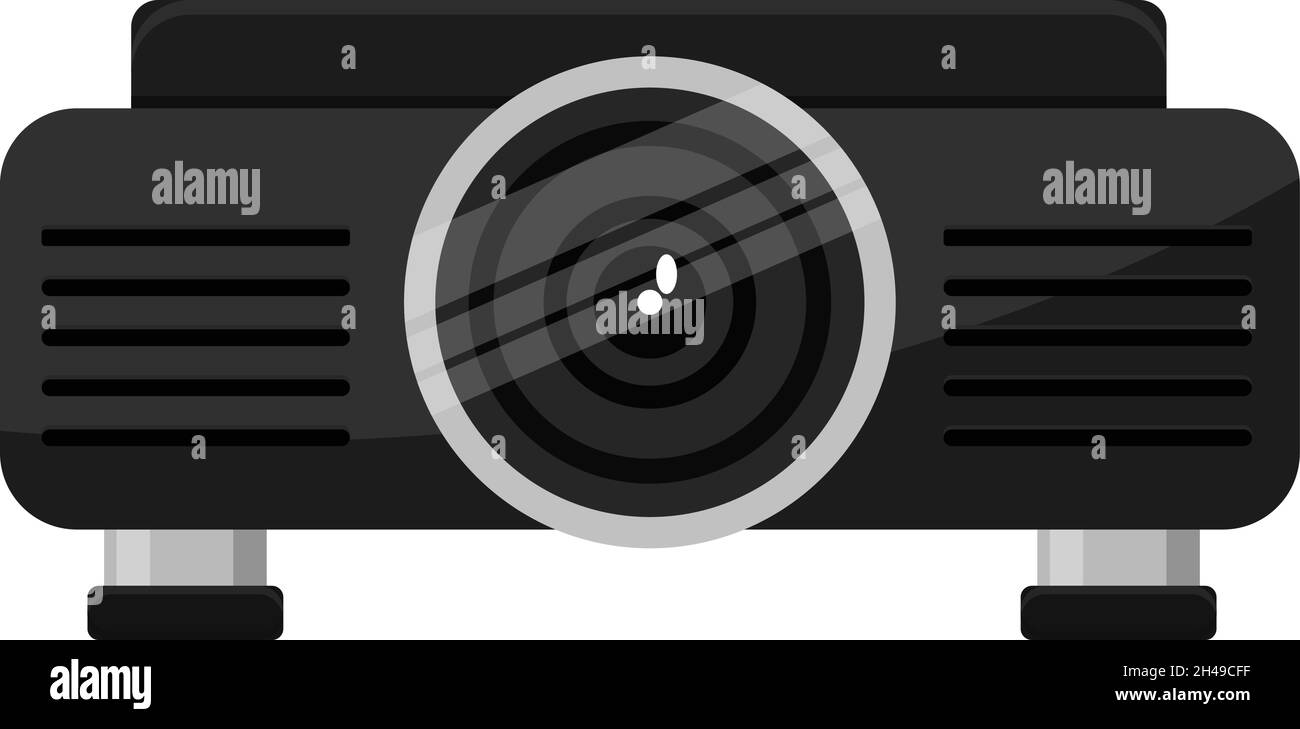 Video projector vector vectors hi-res stock photography and images - Alamy