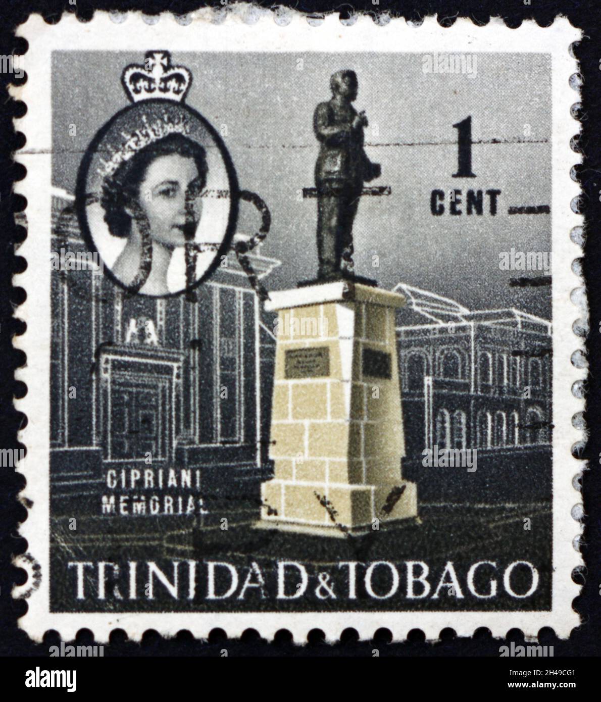 TRINIDAD AND TOBAGO - CIRCA 1960: a stamp printed in Trinidad and ...