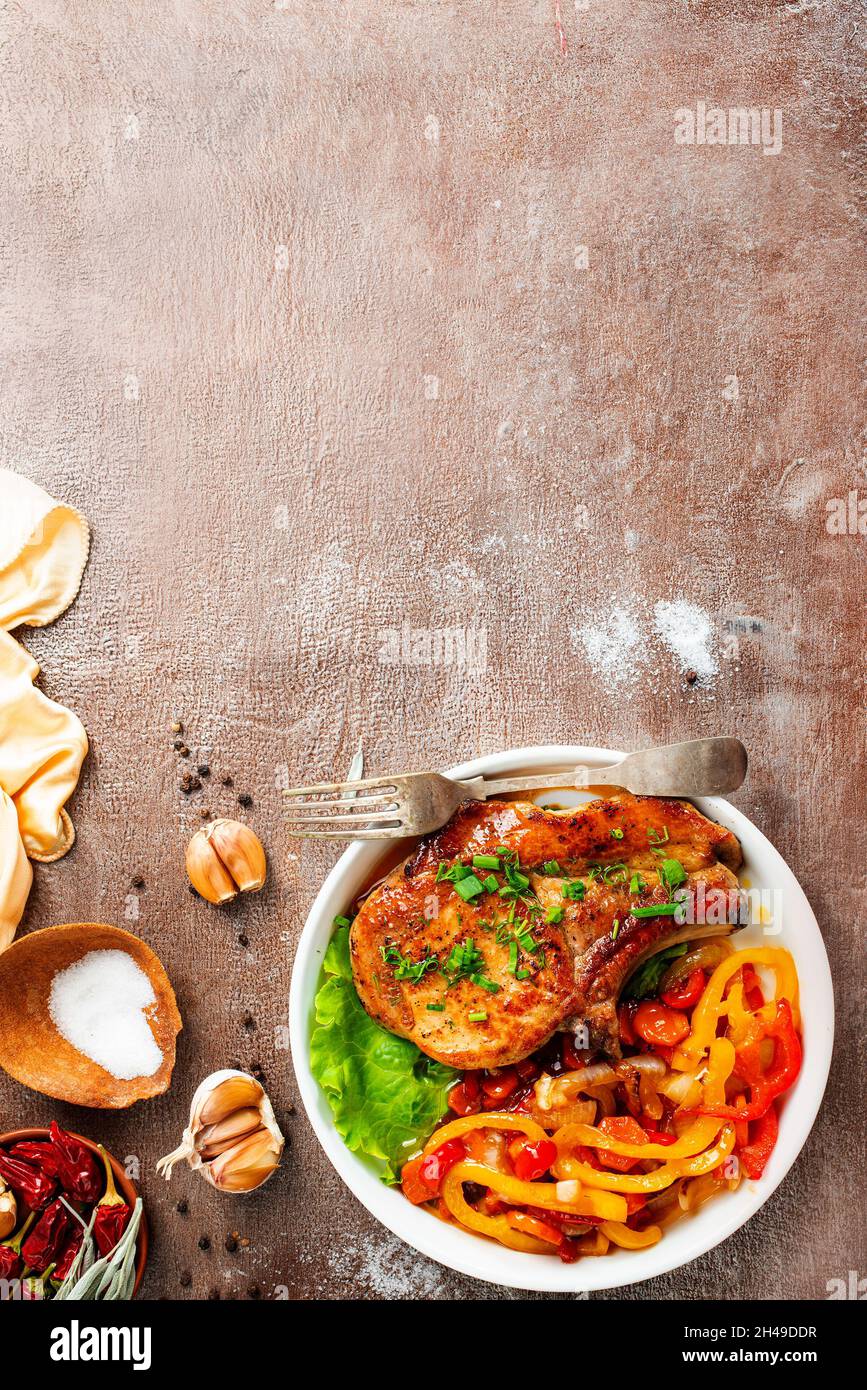 Prepared sliced beef eye round roast hi-res stock photography and ...