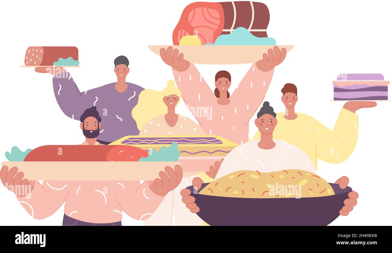 Team meals Stock Vector Images - Alamy