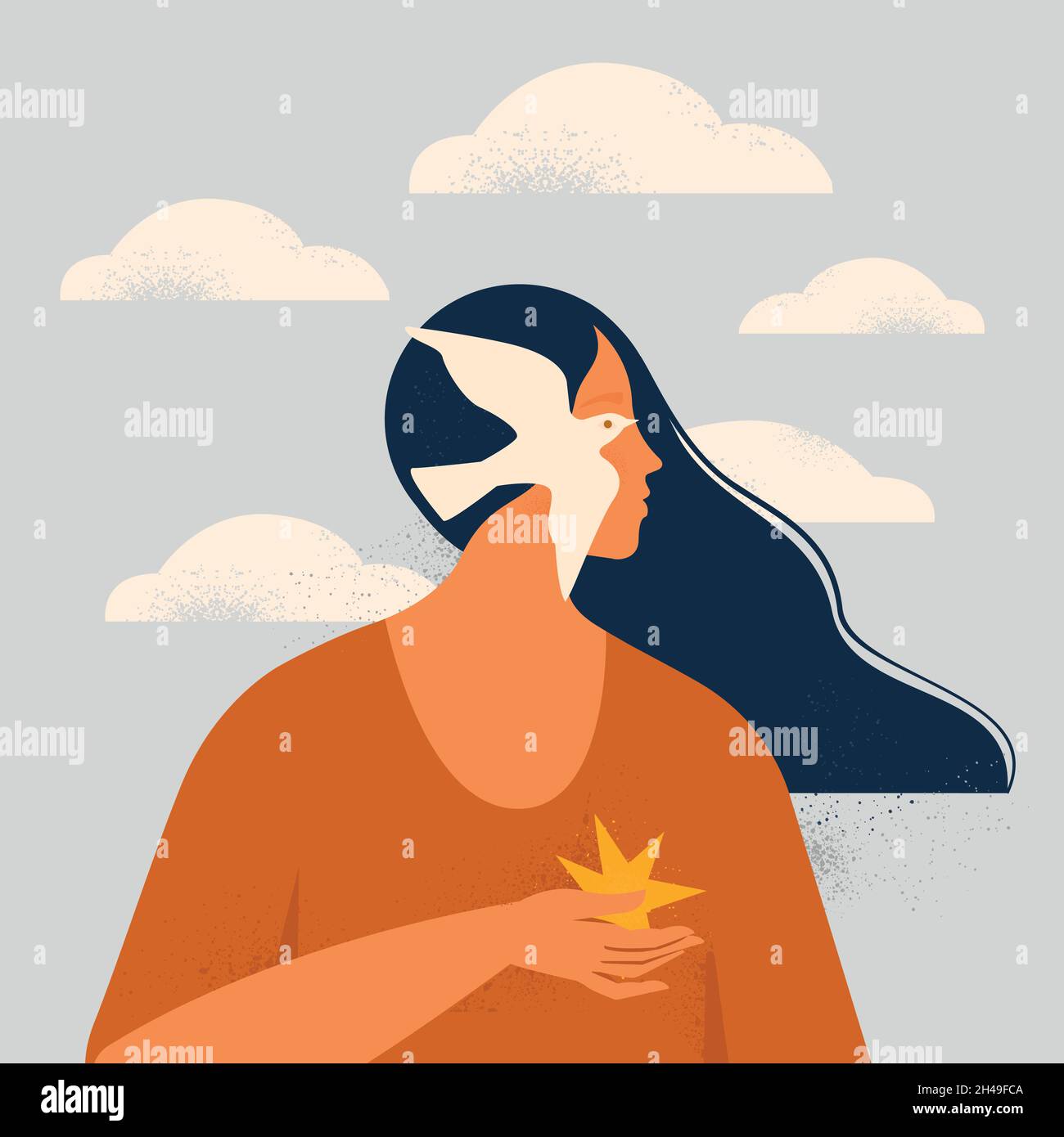 The psychological concept of mental health, manipulation or dependence ...