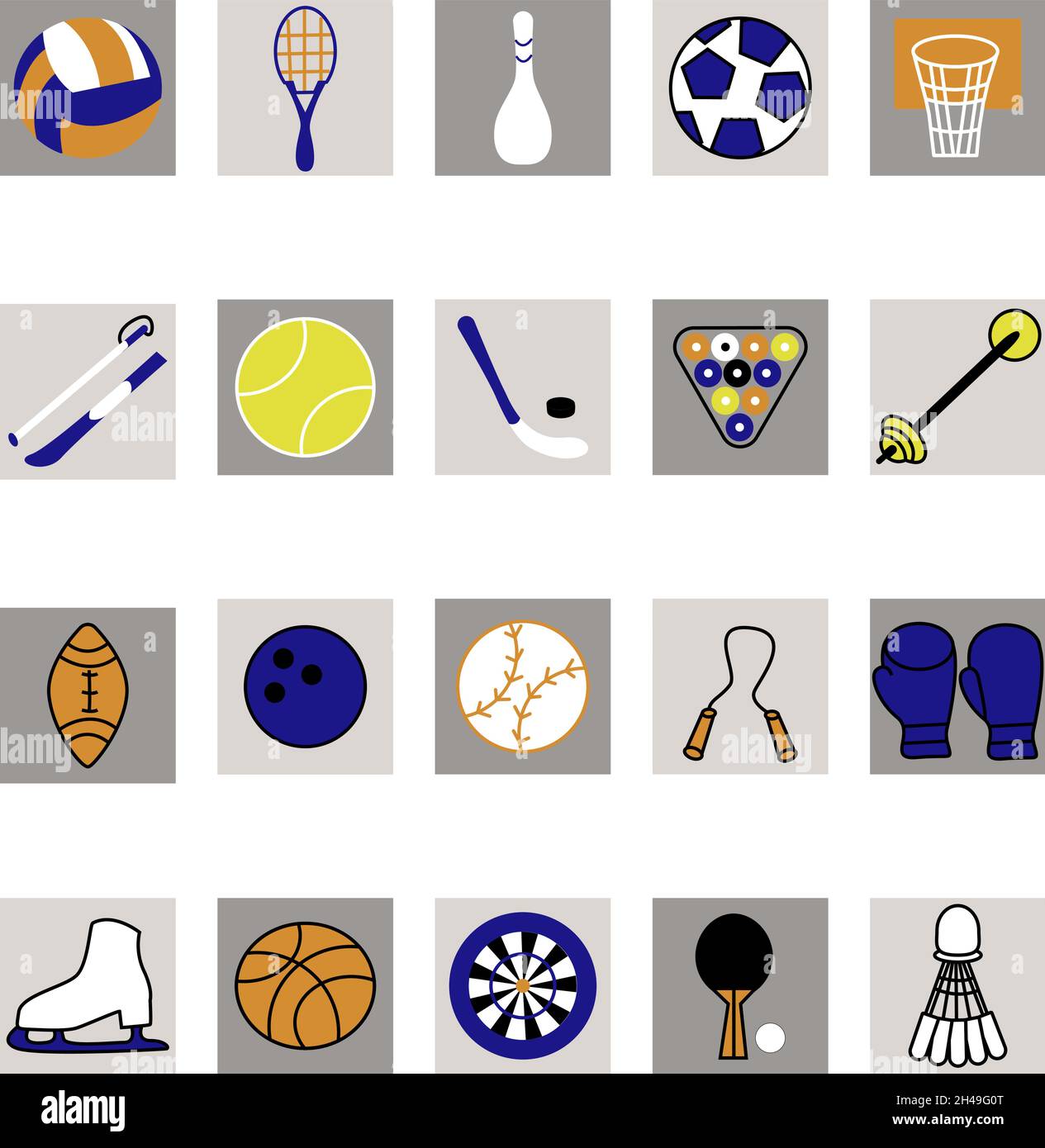 Healthy sports, illustration, vector, on a white background Stock ...