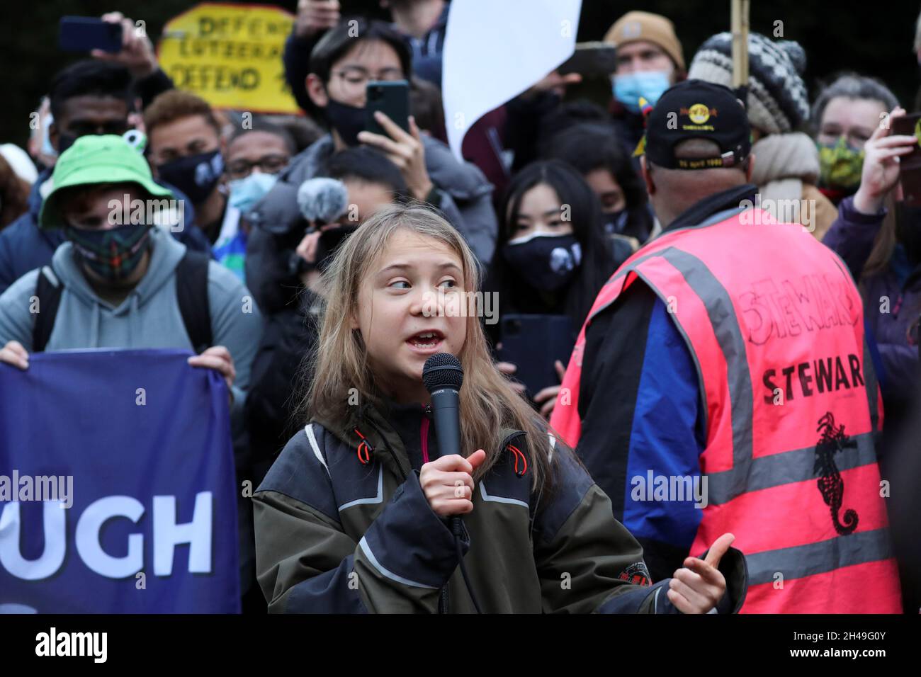 Greta Thunberg Glasgow High Resolution Stock Photography and Images - Alamy