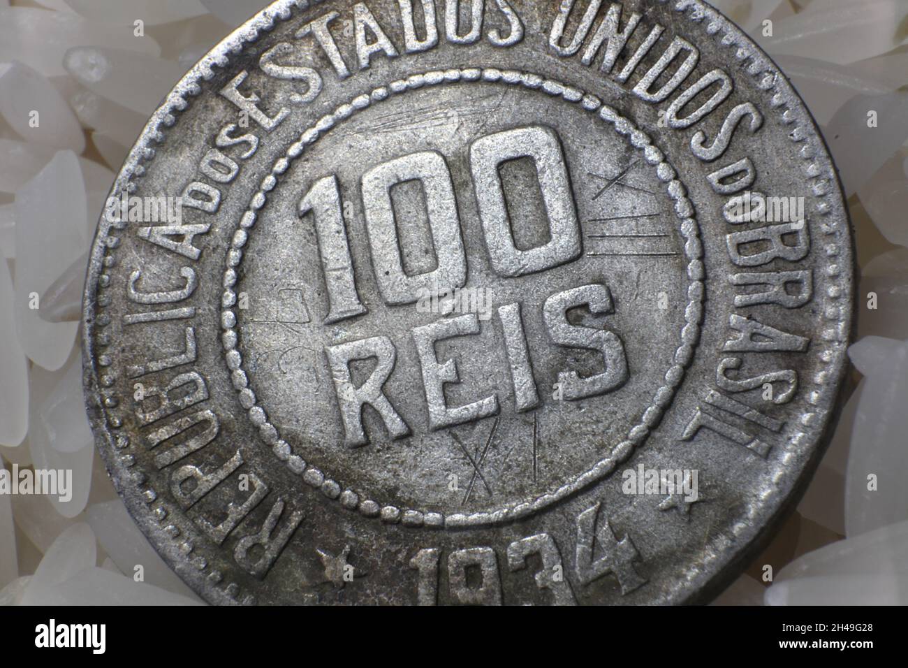 100 brazilian old reis hi-res stock photography and images - Alamy
