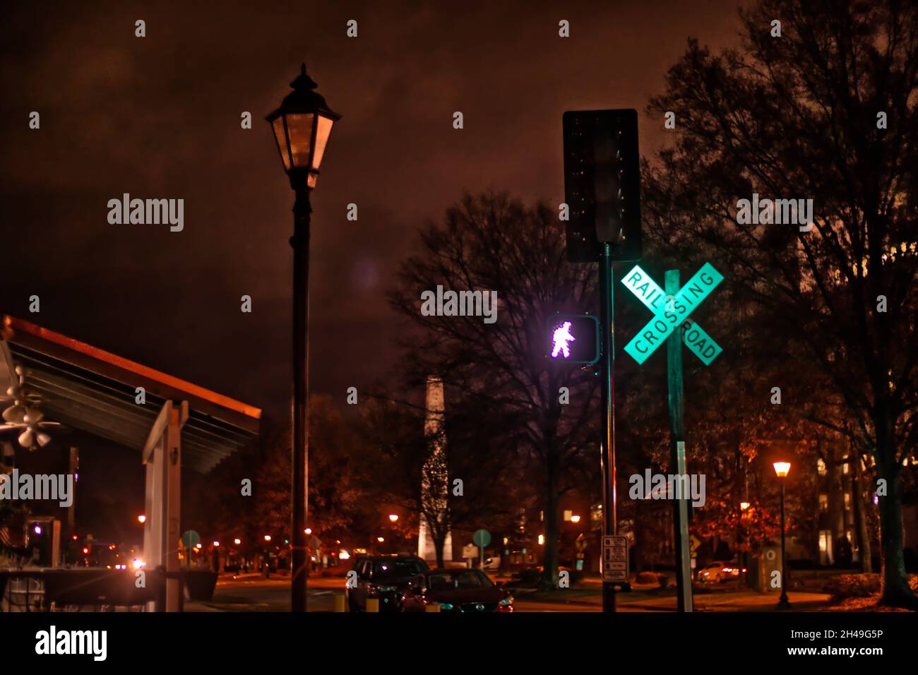 Augusta, Ga USA - 12 17 20: Downtown Augusta Georgia at night ...