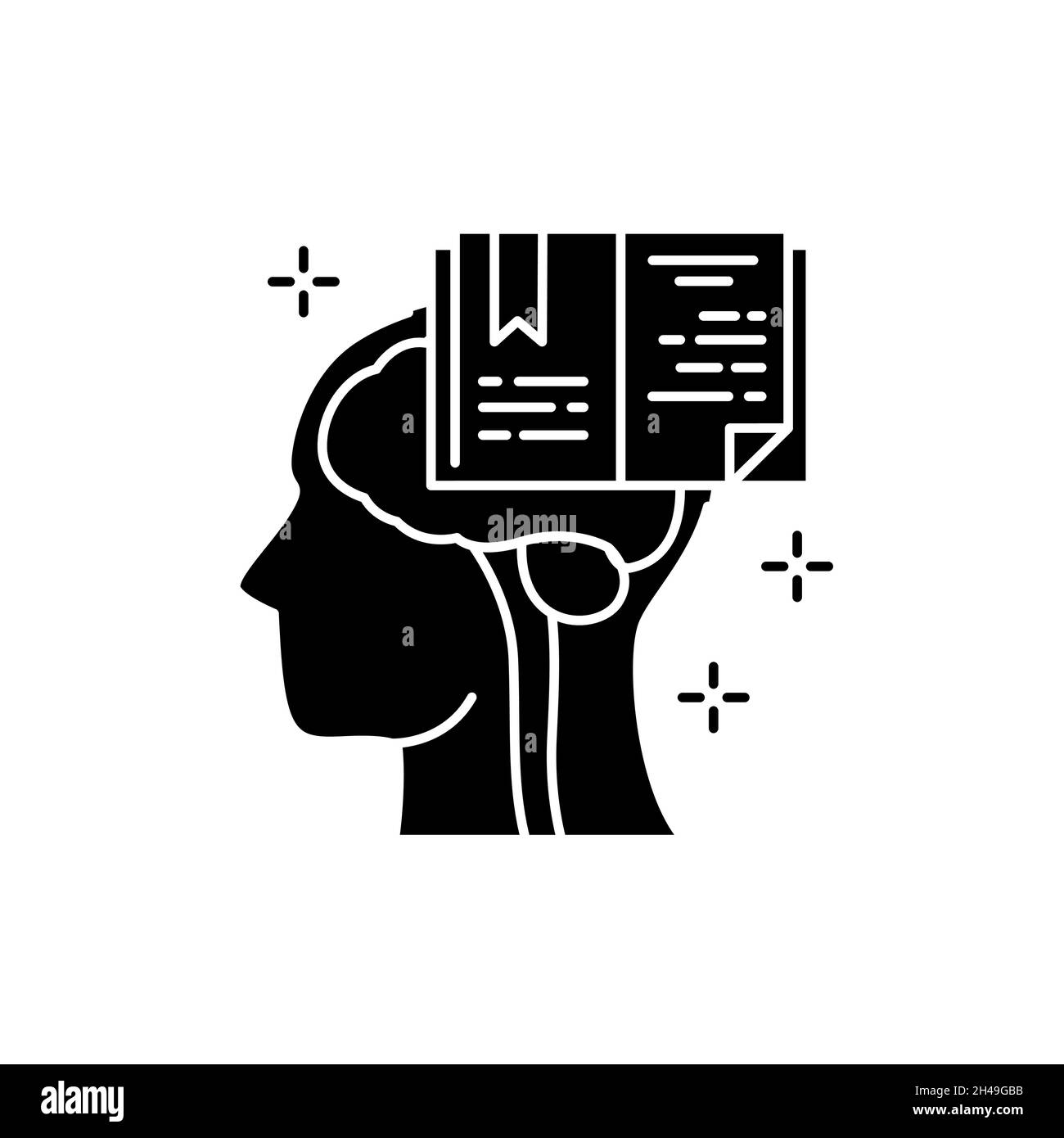 Knowledge olor line icon. Pictogram for web page, mobile app, promo. UI ...