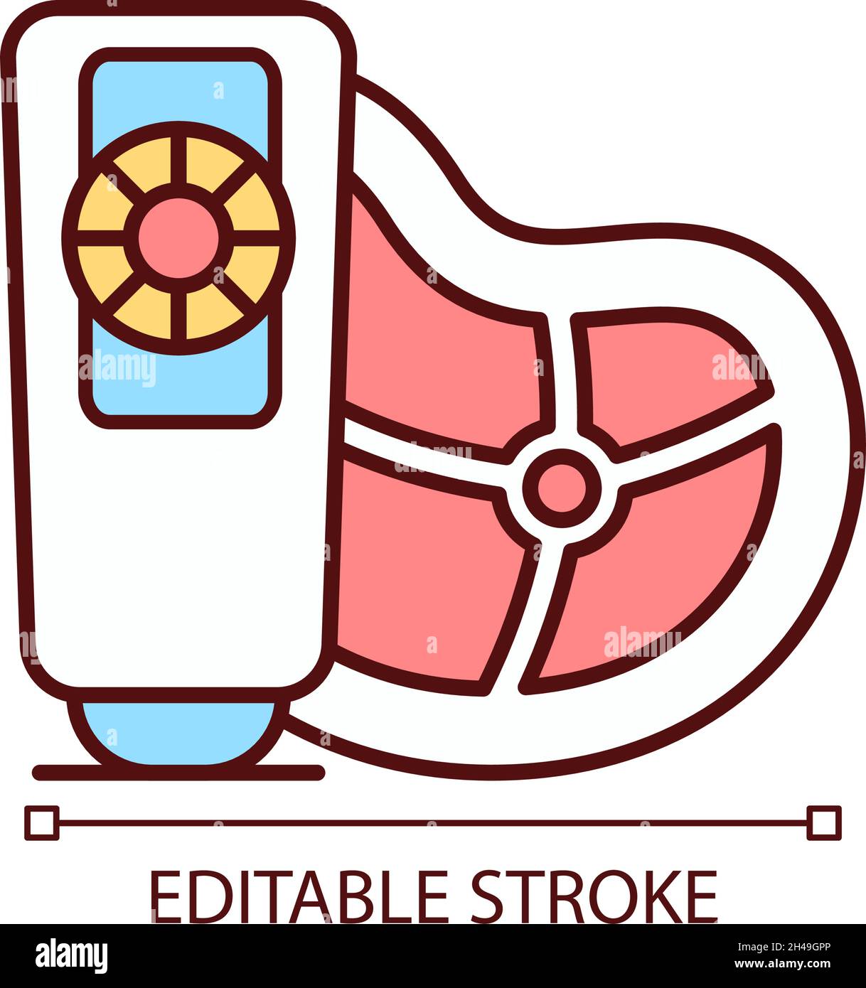 Food colour analysis RGB color icon Stock Vector Image & Art - Alamy