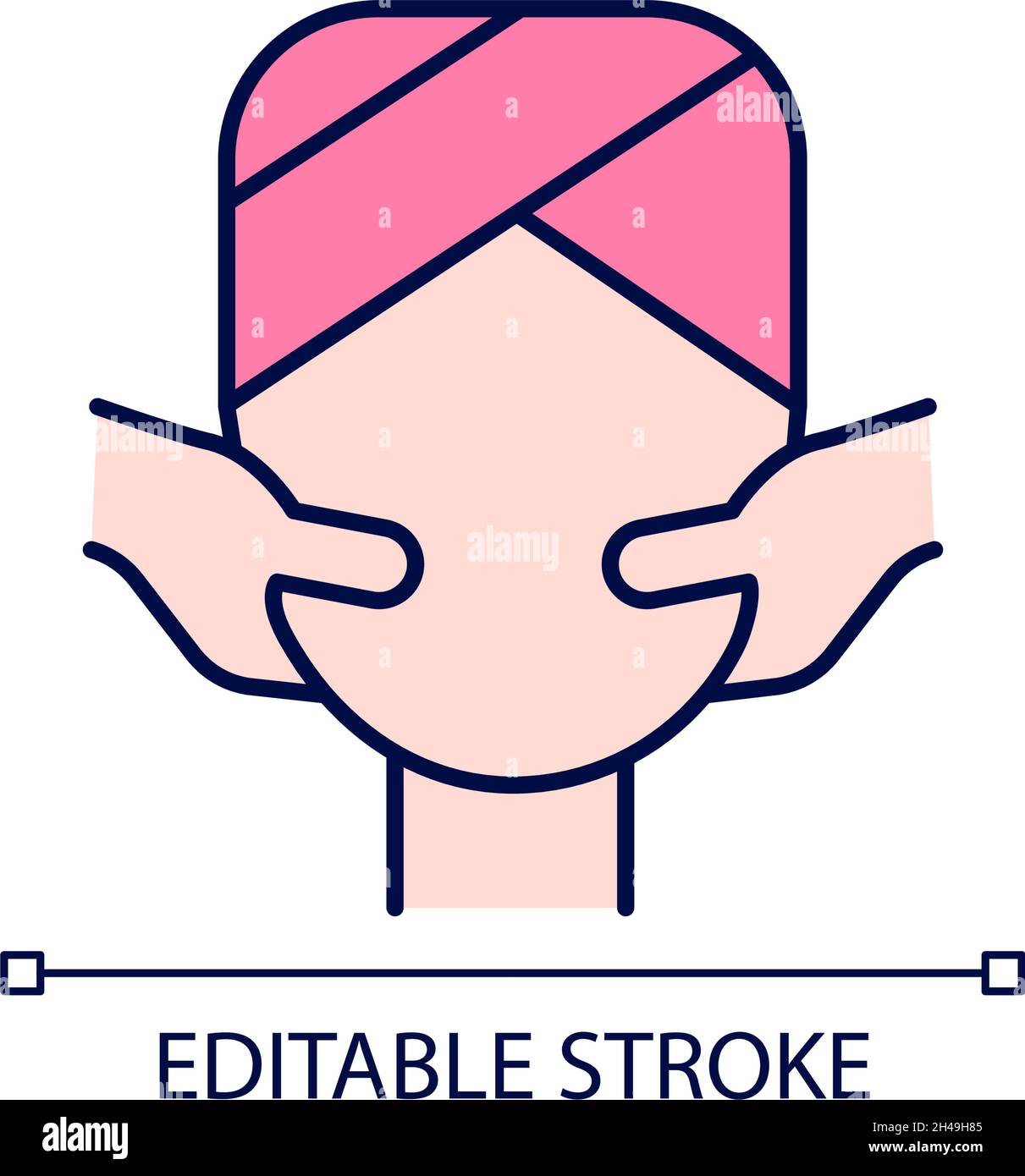 Skin color type Stock Vector Images - Alamy